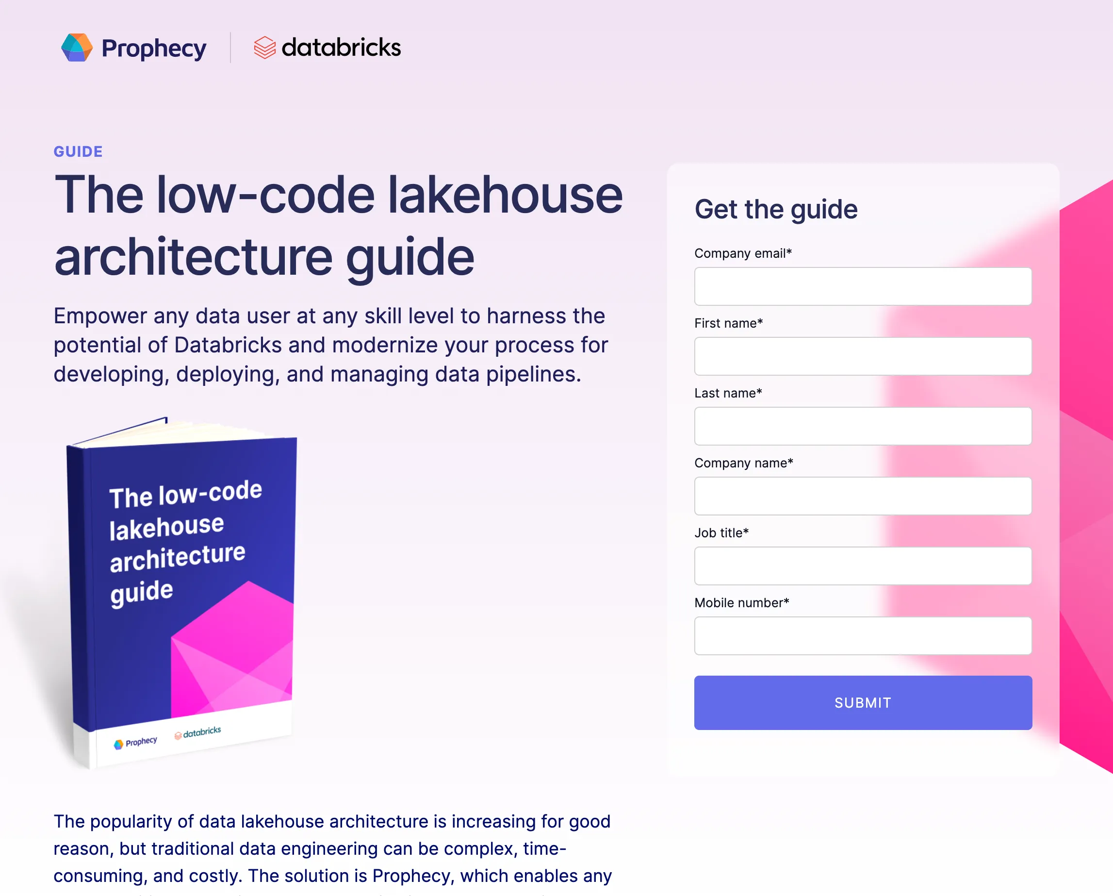 The Low-code Lakehouse Architecture Guide